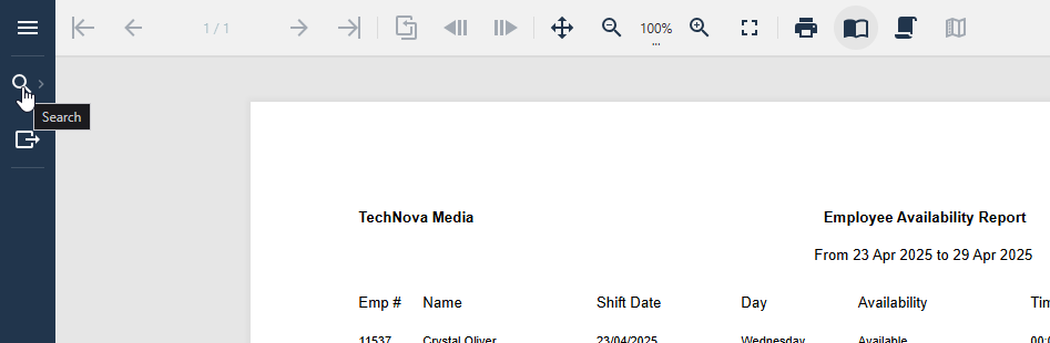 How to use the Employee Availability Report – Aussie Time Sheets ...
